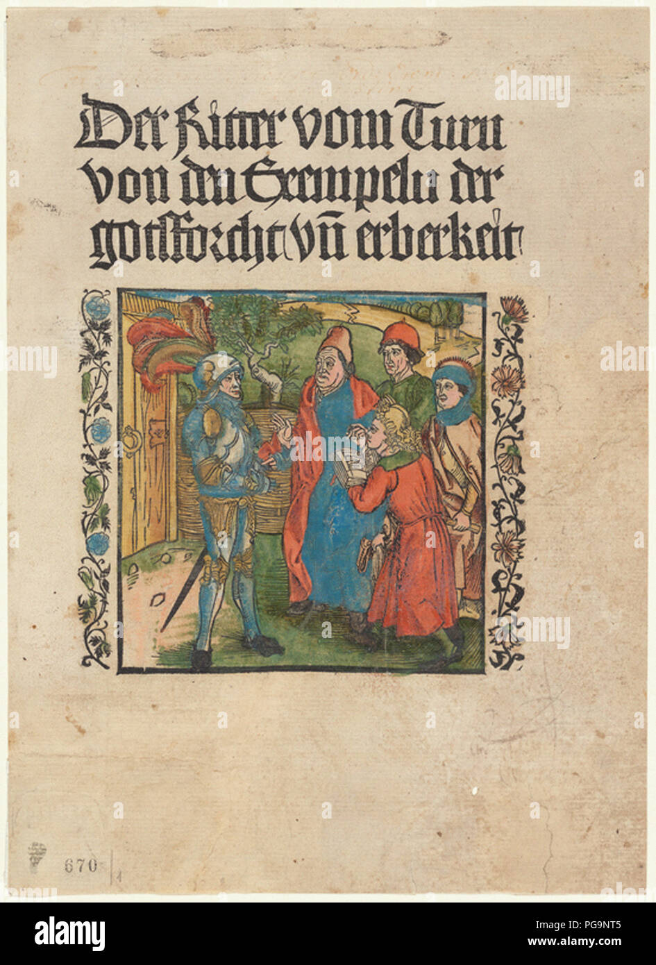 vintage medieval text book page Stock Photo - Alamy