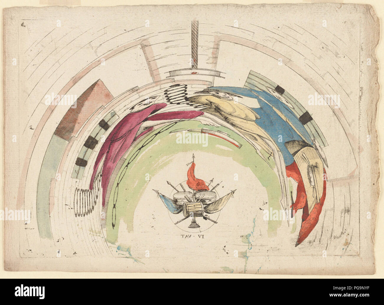 vintage optical illusion Stock Photo - Alamy