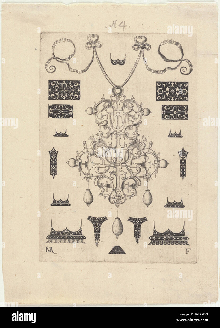 Vintage ornate European art plate Stock Photo - Alamy