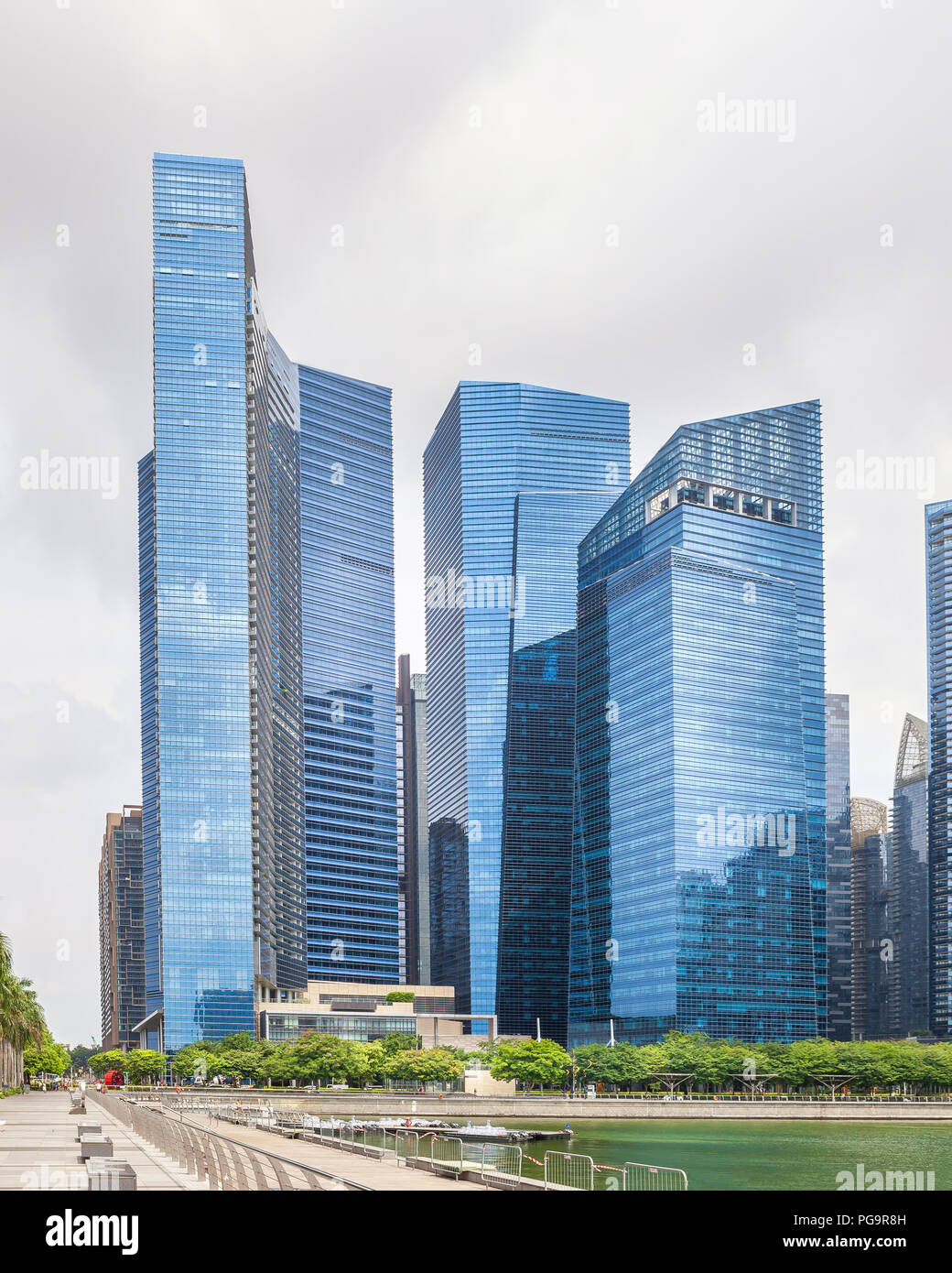 Waterfront High Rise Skyscraper Skyscrapers Building Buildings Building ...