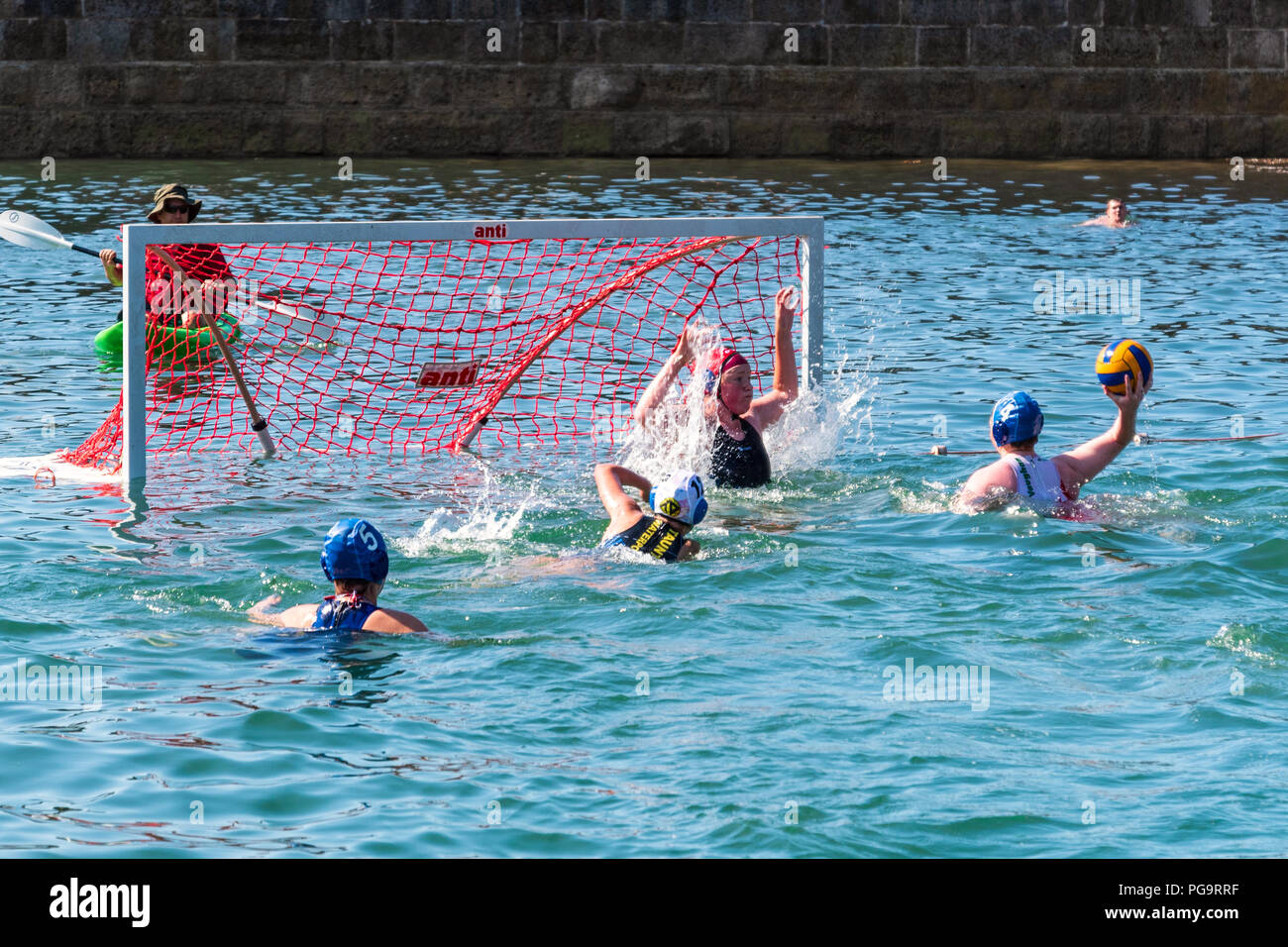 Lyme Splash Sea Water Polo Championships Stock Photo - Alamy