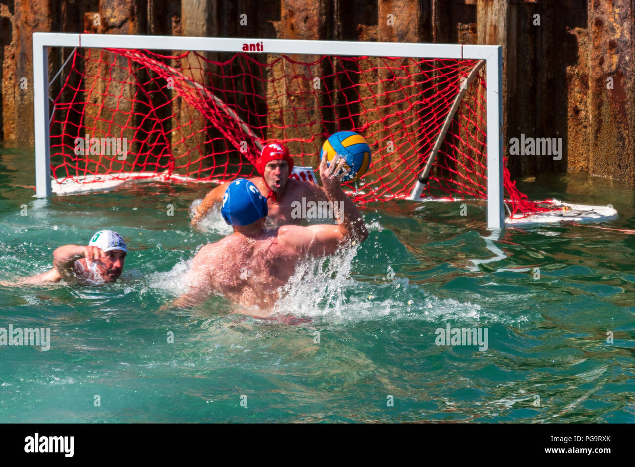 Lyme Splash Sea Water Polo Championships Stock Photo - Alamy