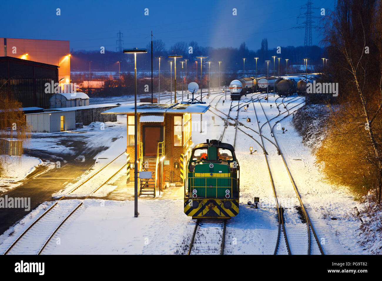 Industrial railroad hi-res stock photography and images - Alamy