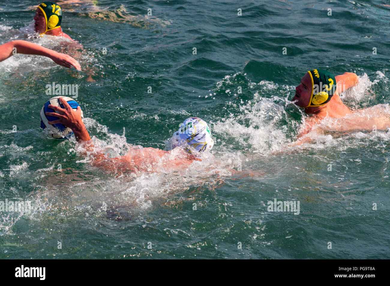 Lyme Splash Sea Water Polo Championships Stock Photo - Alamy