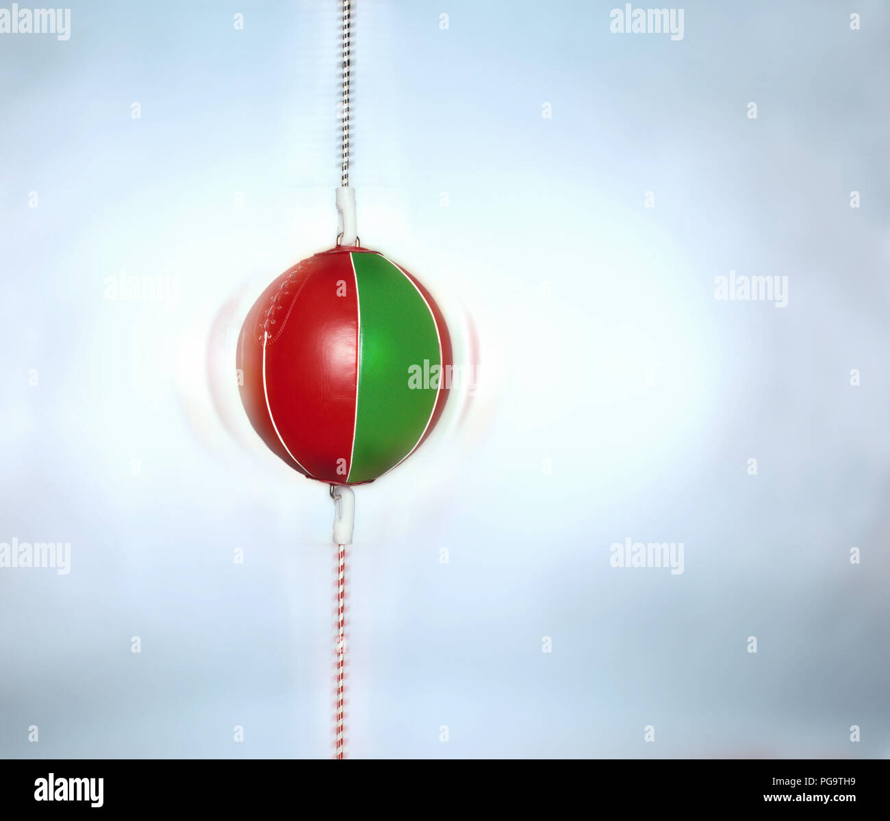 Boxing Punch Ball Stock Photo - Alamy