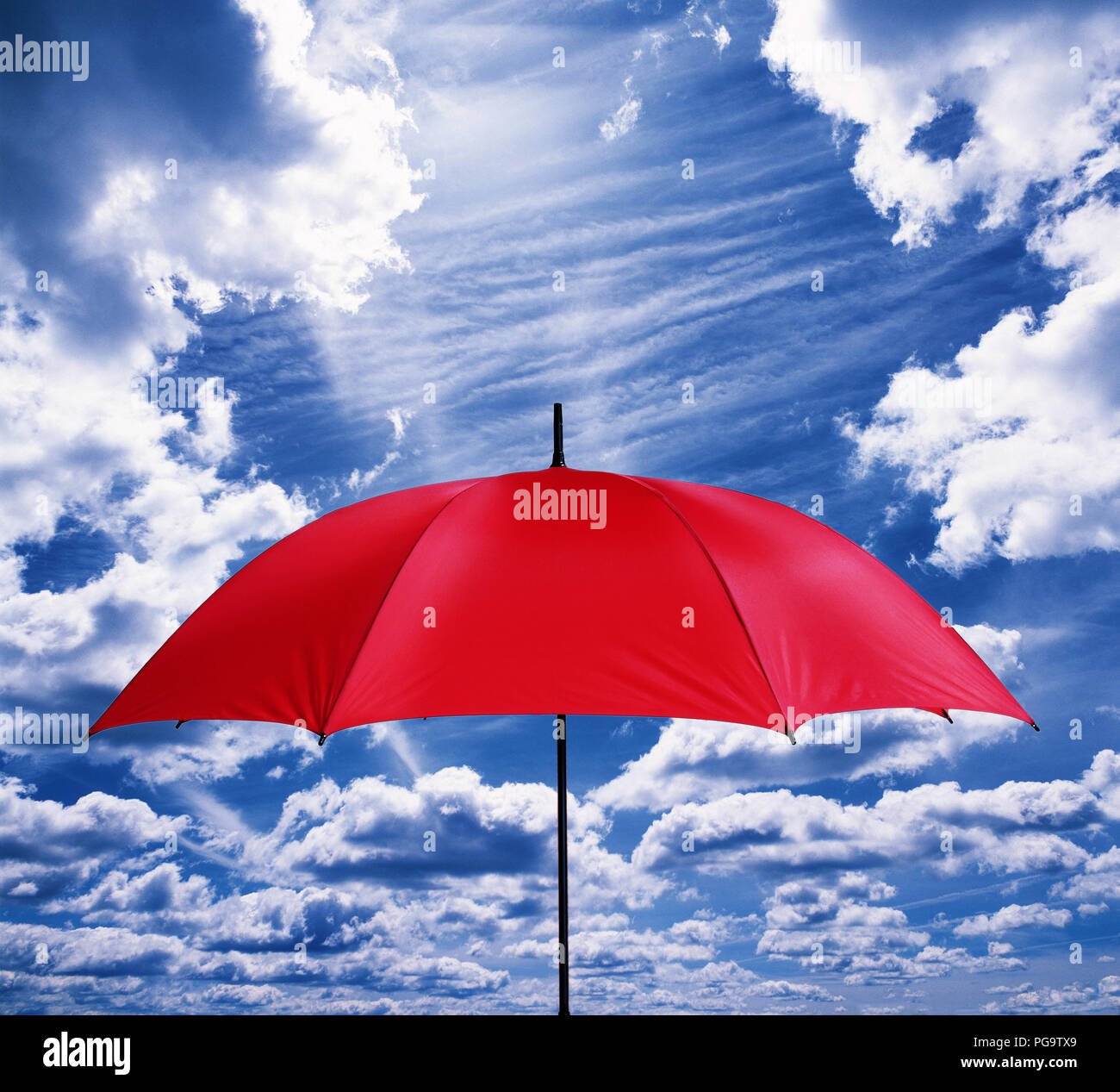 Red umbrella icon cartoon hi-res stock photography and images - Alamy