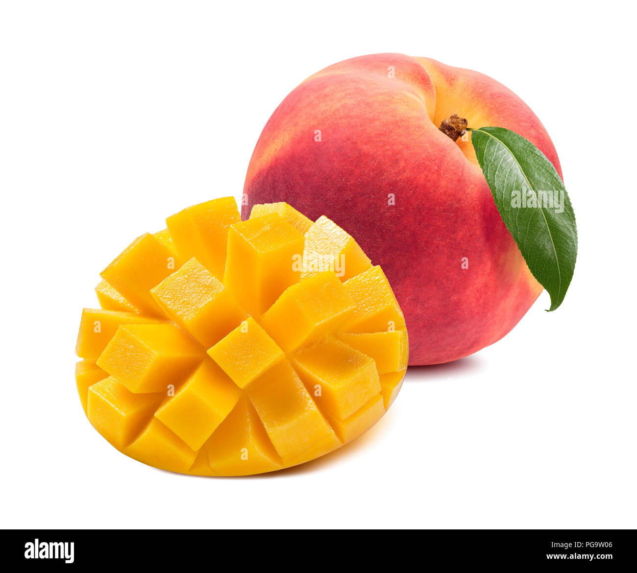 Peach and mango hi-res stock photography and images - Alamy