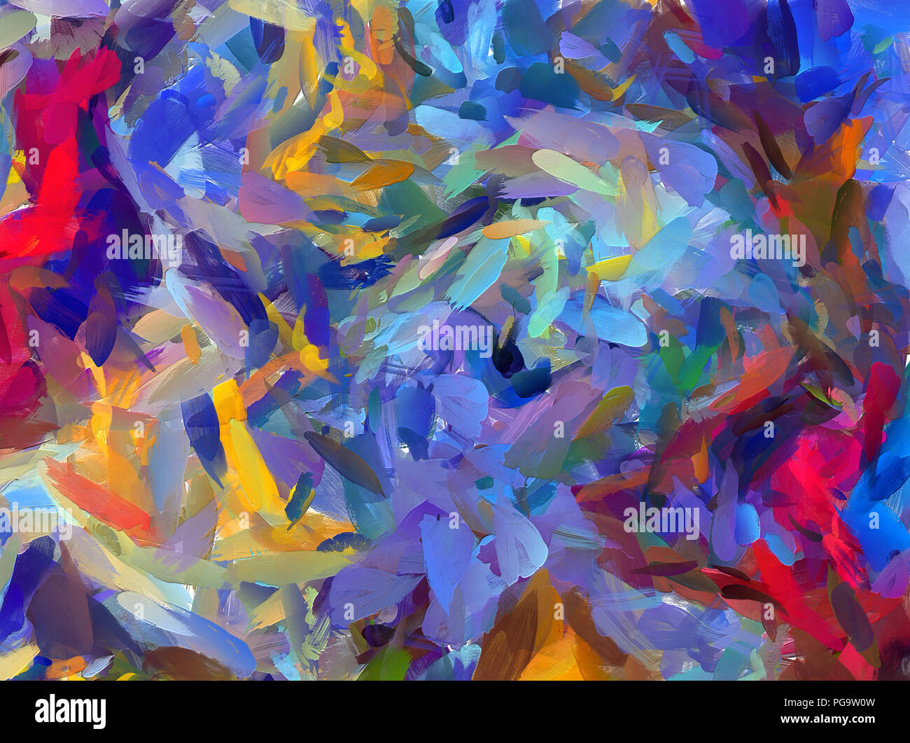 Oil painting abstract background in fashion impressionism style. Hand ...