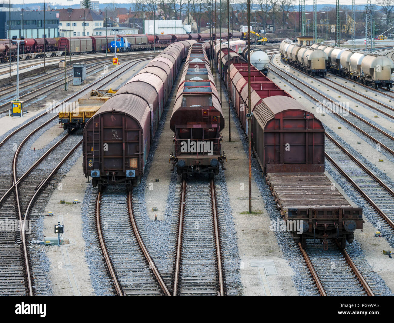 Train railroad infrastructure; goods and passenger transportation ...