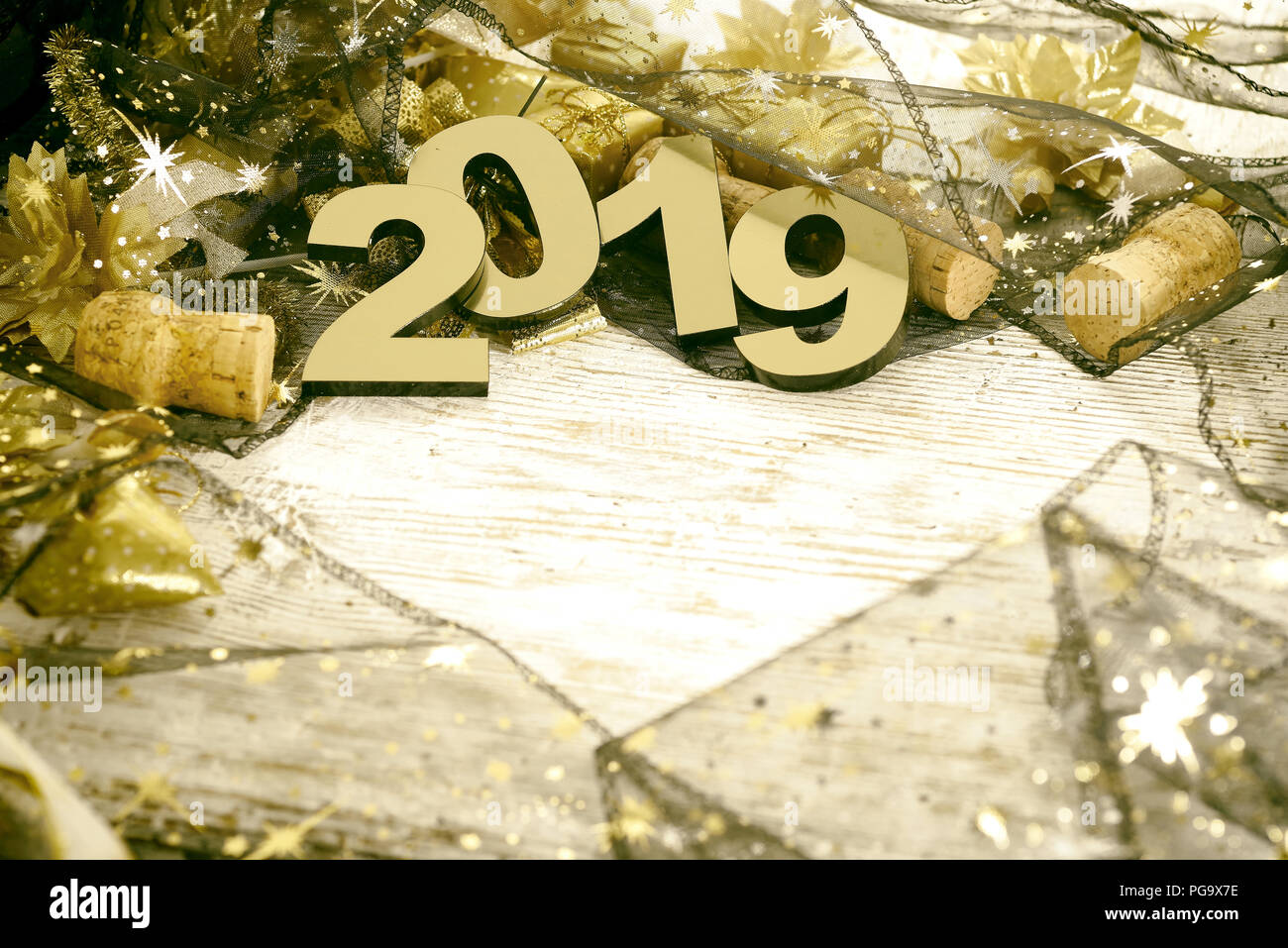 Happy New Year 2019 Stock Photo - Alamy