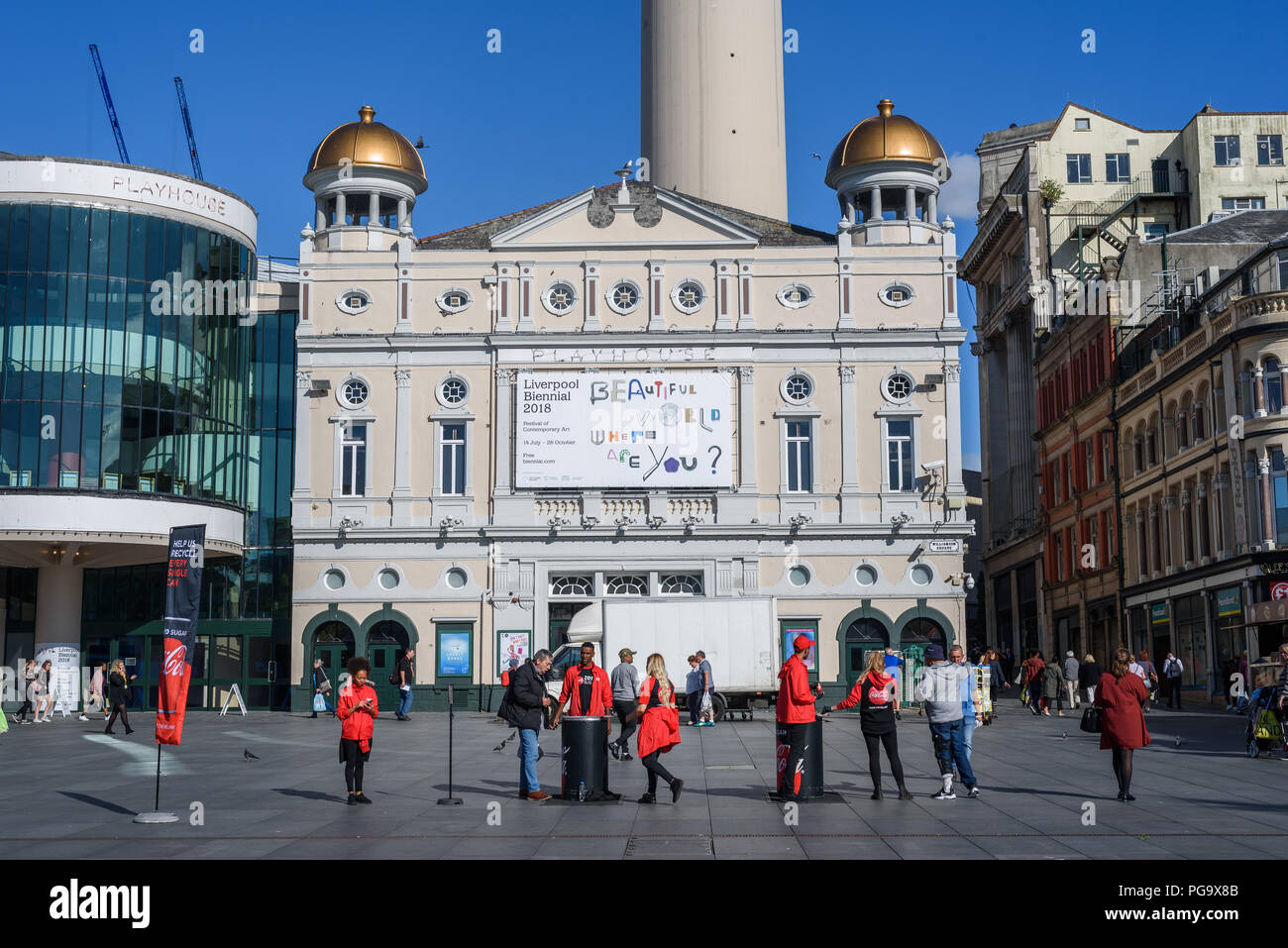 Liverpool williamson square hi-res stock photography and images - Alamy
