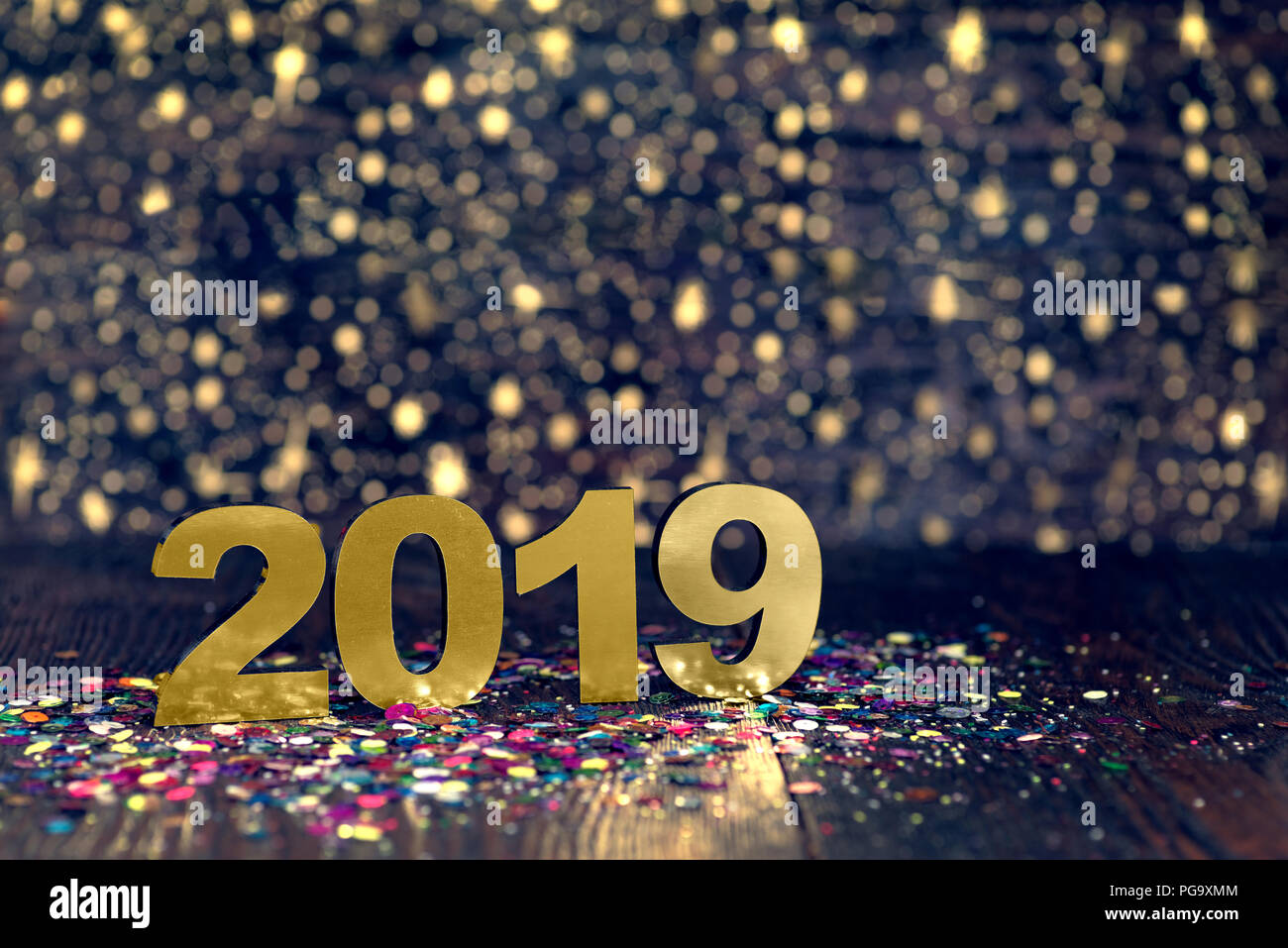 Happy New Year 2019 Stock Photo - Alamy