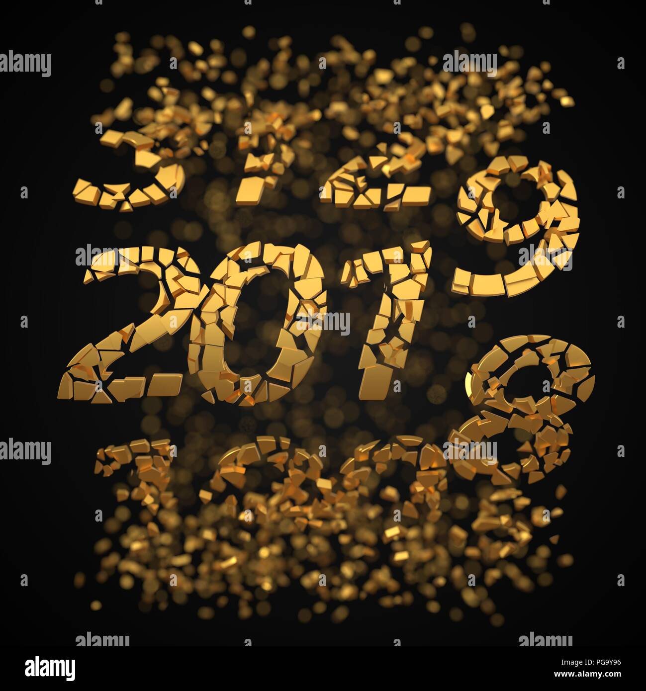 Broken numbers hi-res stock photography and images - Alamy