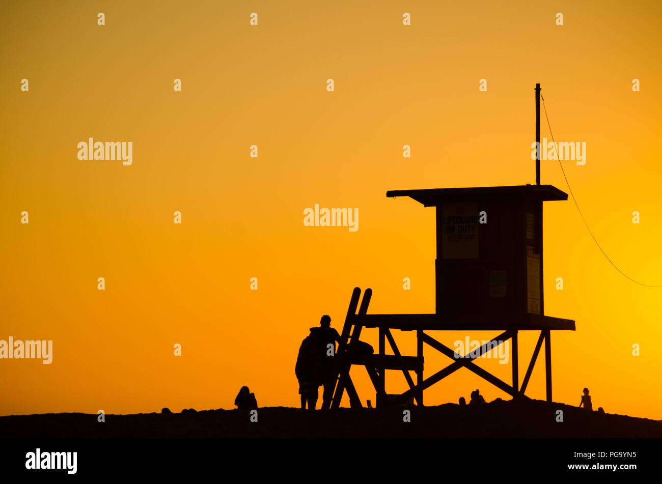 Lifeguard rescue at night hi-res stock photography and images - Alamy