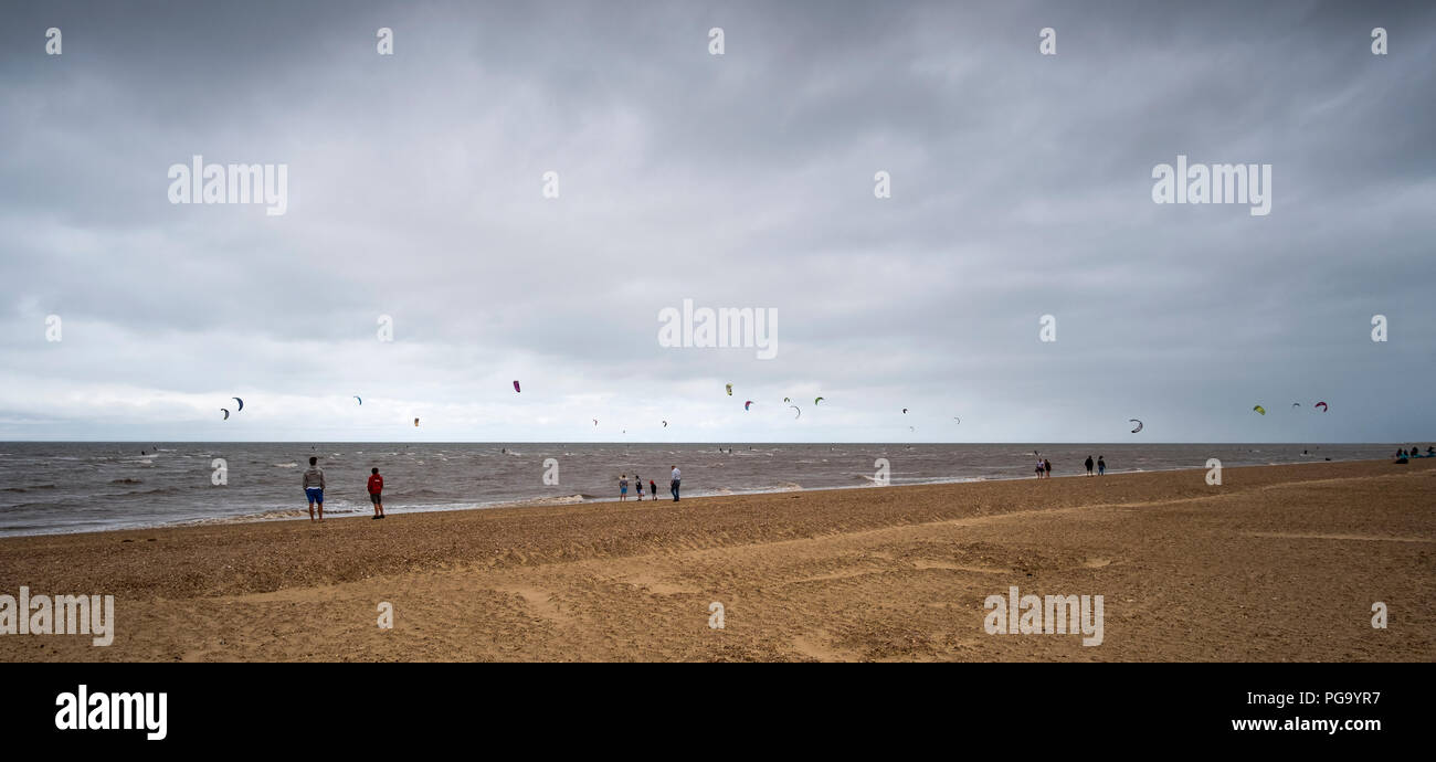 Old Hunstanton beach Stock Photo - Alamy