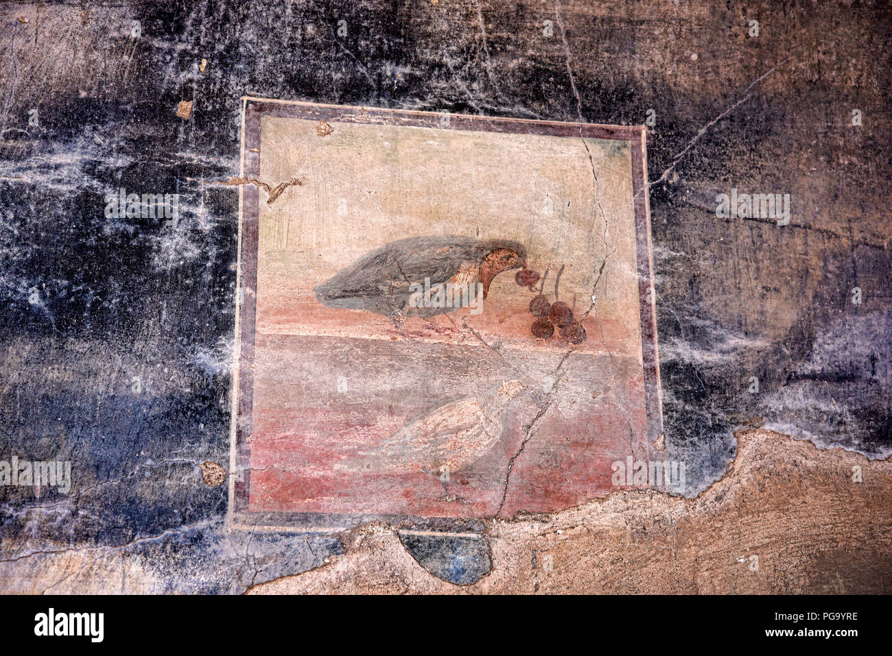 The Buried Roman City of Herculaneum near Naples in Southern Italy ...