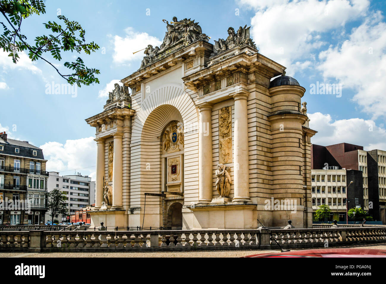 An impressive building, The Port du Paris - Paris Gate commemorating ...