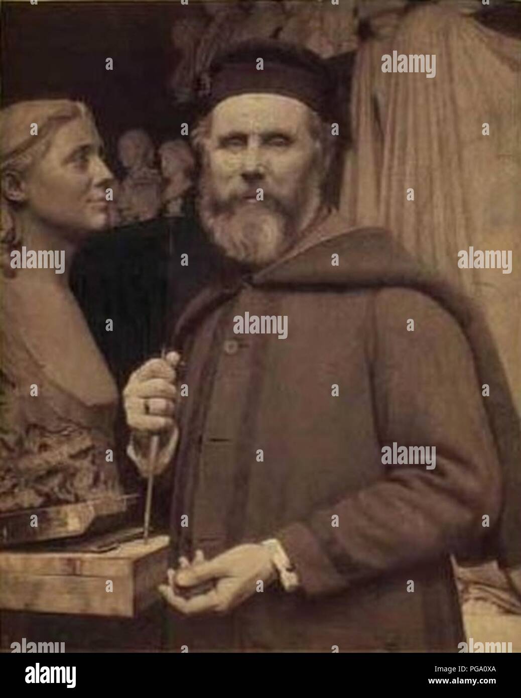 August Saabye by Vilhelm Tillge Stock Photo - Alamy