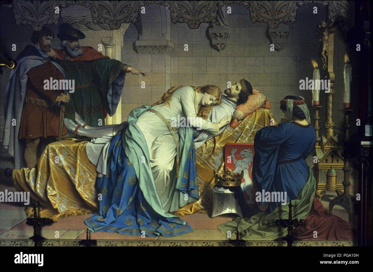 August Spieß - Liebestod Stock Photo - Alamy