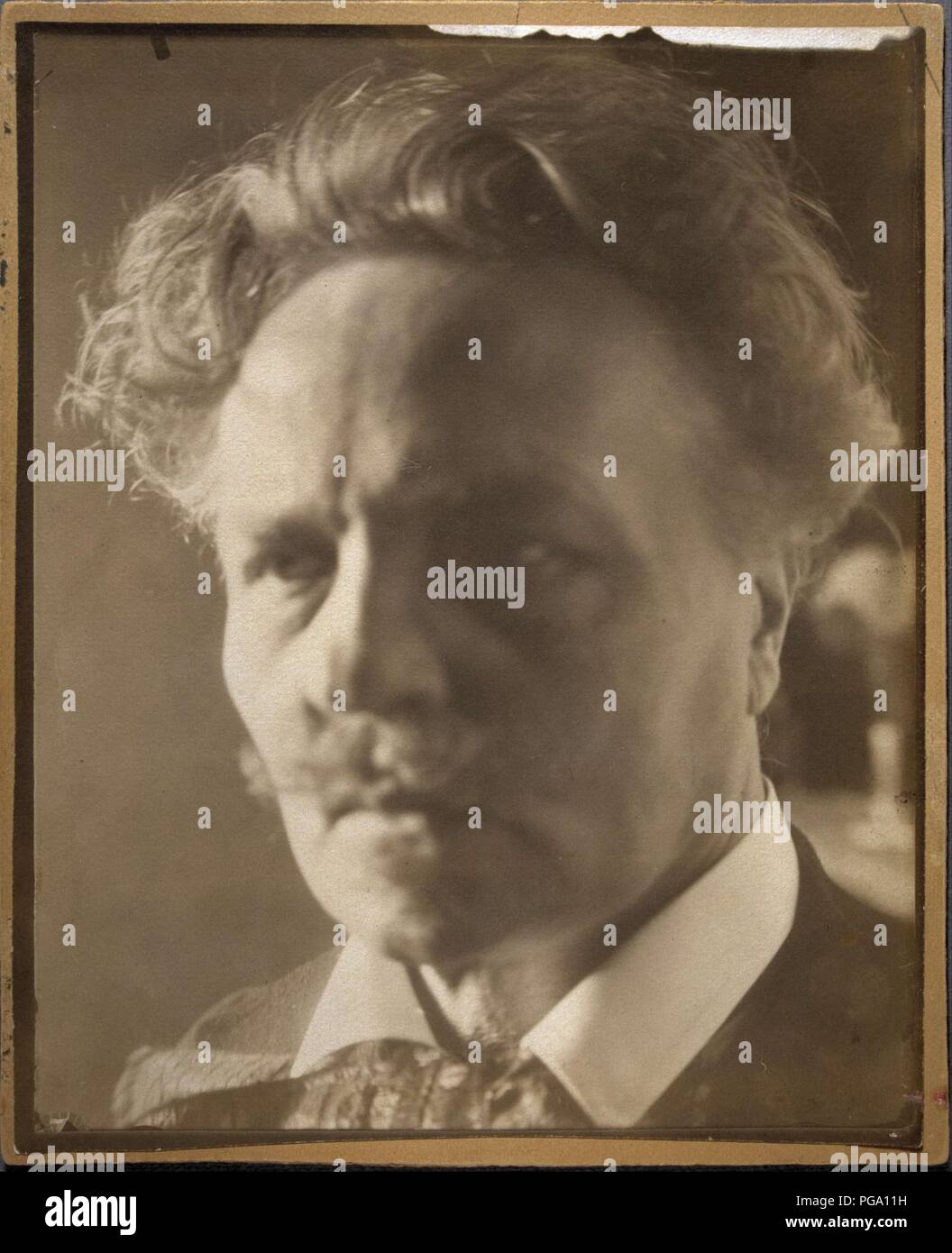 August Strindberg - Self-portrait of August Strindberg Stock Photo - Alamy