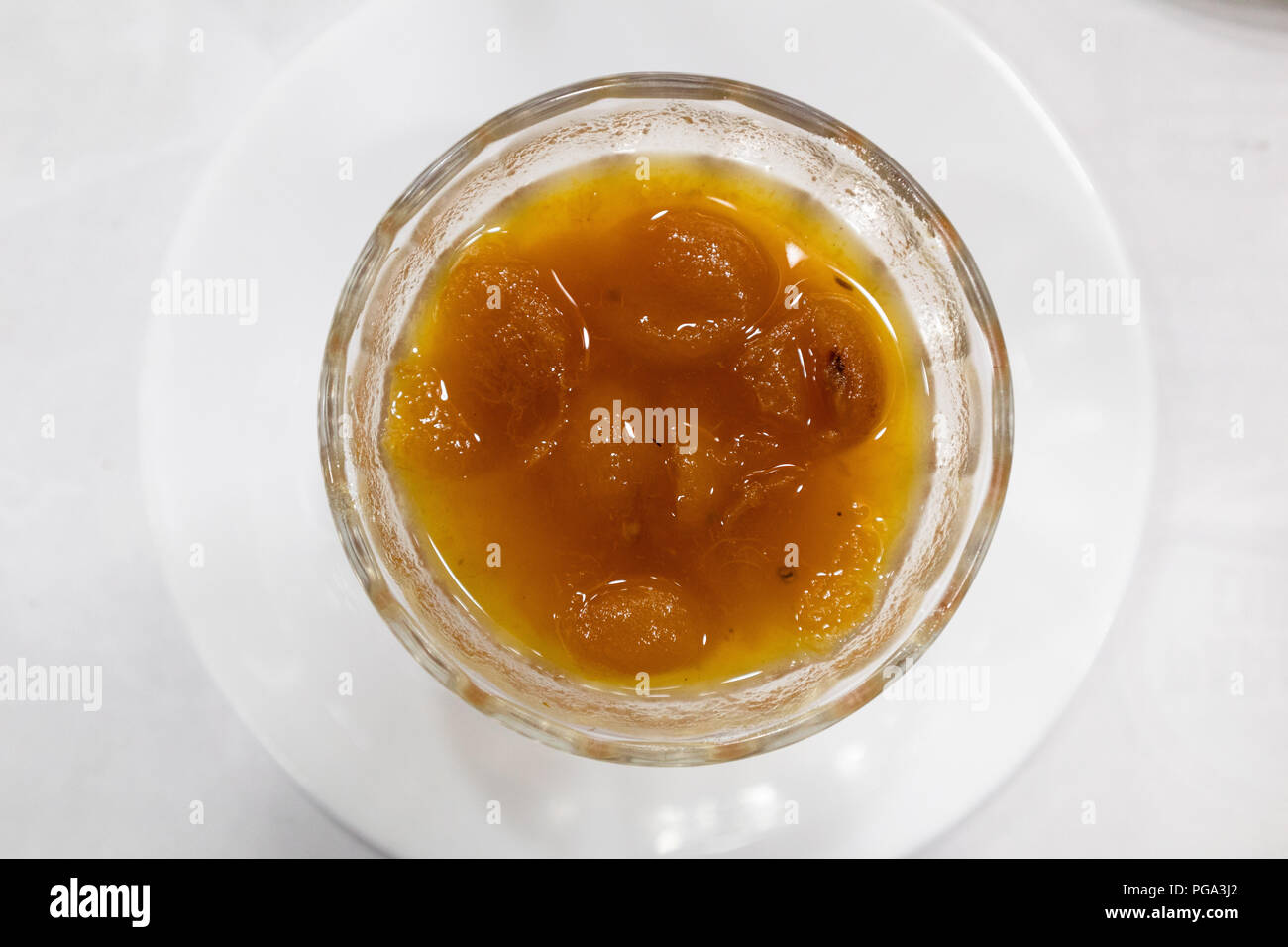 Qubani ka meetha is an Indian sweet made from dried apricots ...