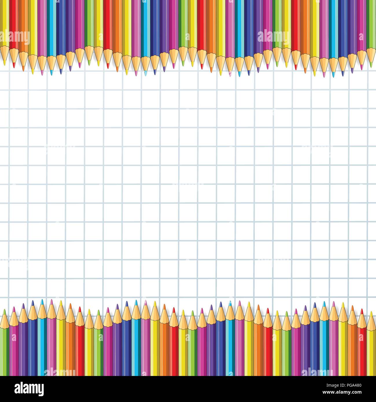 Back To School Border Paper