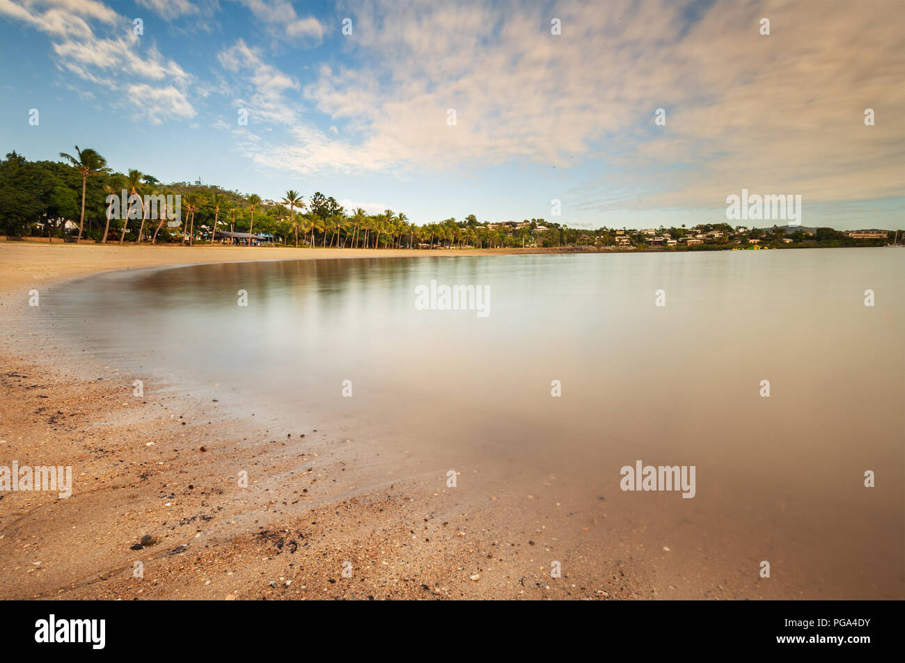 Famous Airlie Beach at the coast of Queensland Stock Photo - Alamy