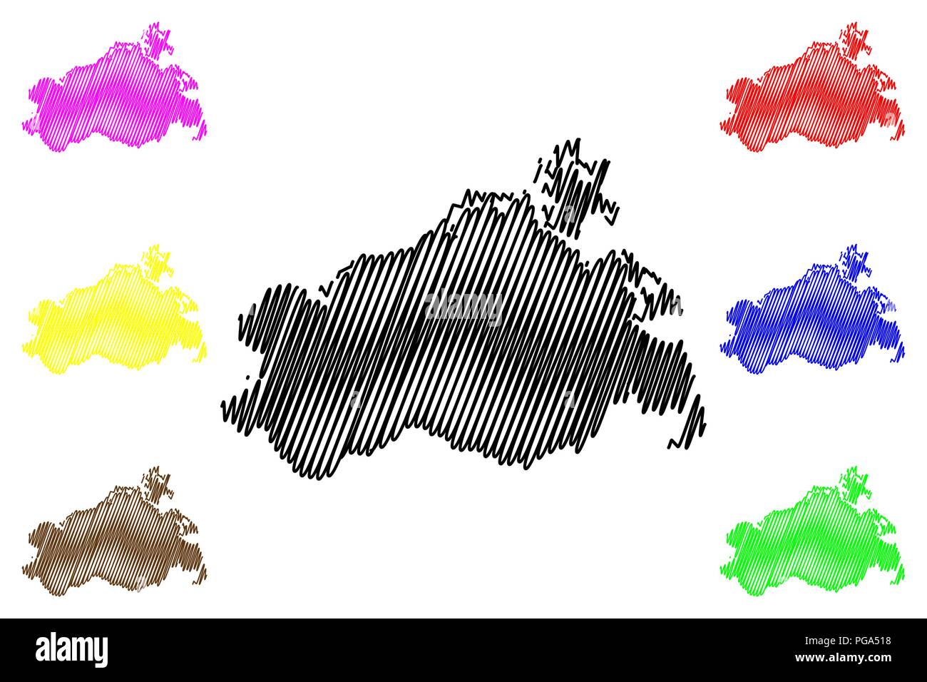 Mecklenburg-Vorpommern (Federal Republic of Germany, State of Germany ...