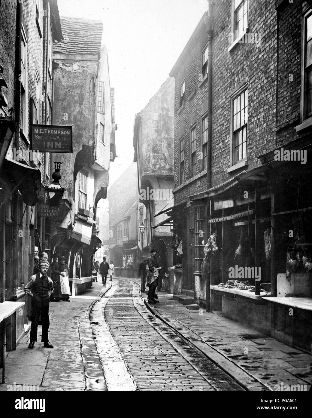 Street gate Black and White Stock Photos & Images - Alamy