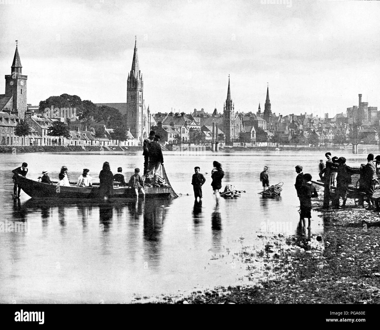Inverness, Scotland, Victorian period Stock Photo - Alamy
