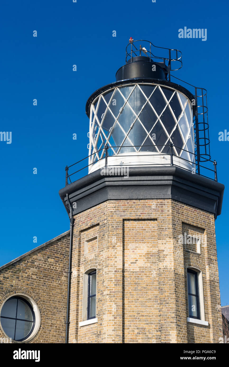 Trinity Buoy Wharf Lighthouse, London Stock Photo - Alamy