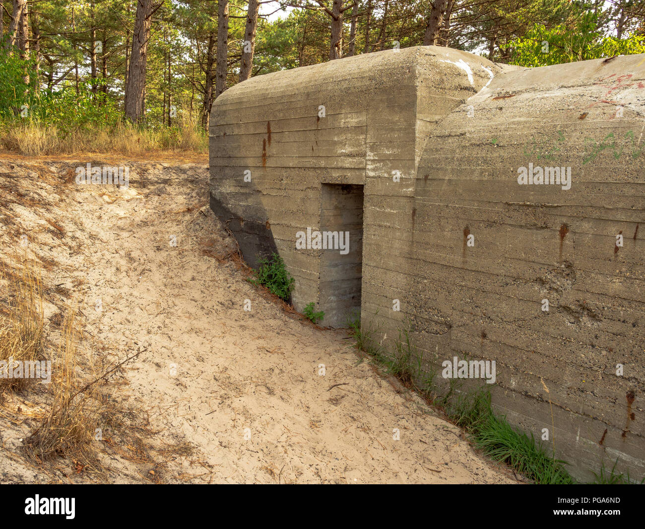 Ww2 German Bunker Military Museum Stock Photos & Ww2 German Bunker ...