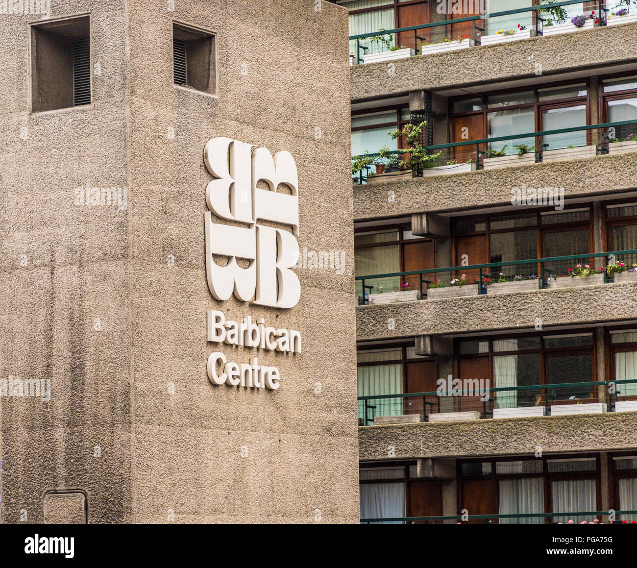 Barbican signage area hi-res stock photography and images - Alamy