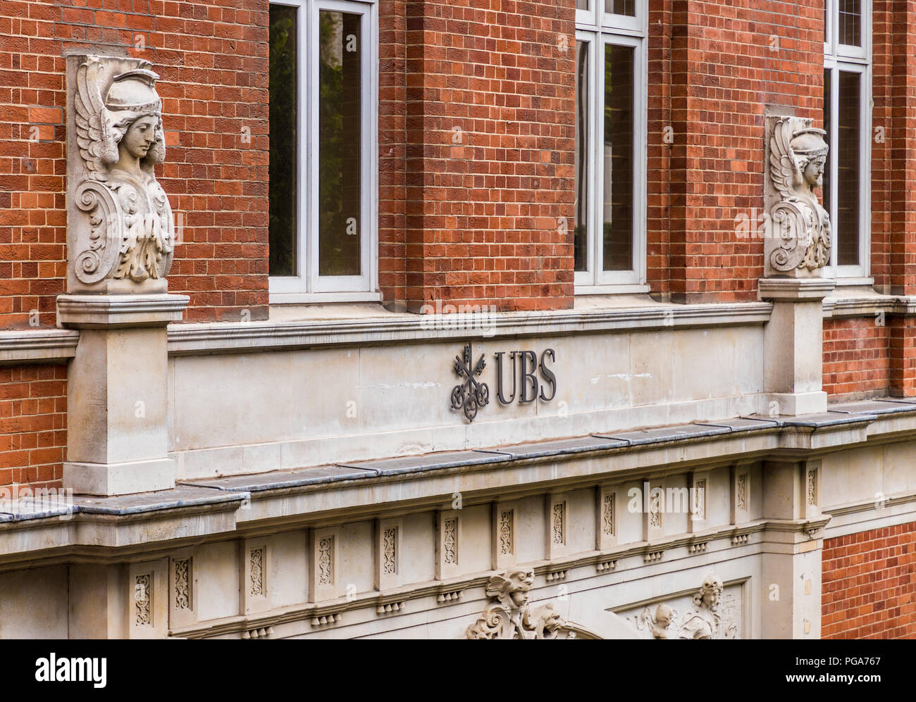 A typical view in the barbican area in london Stock Photo - Alamy
