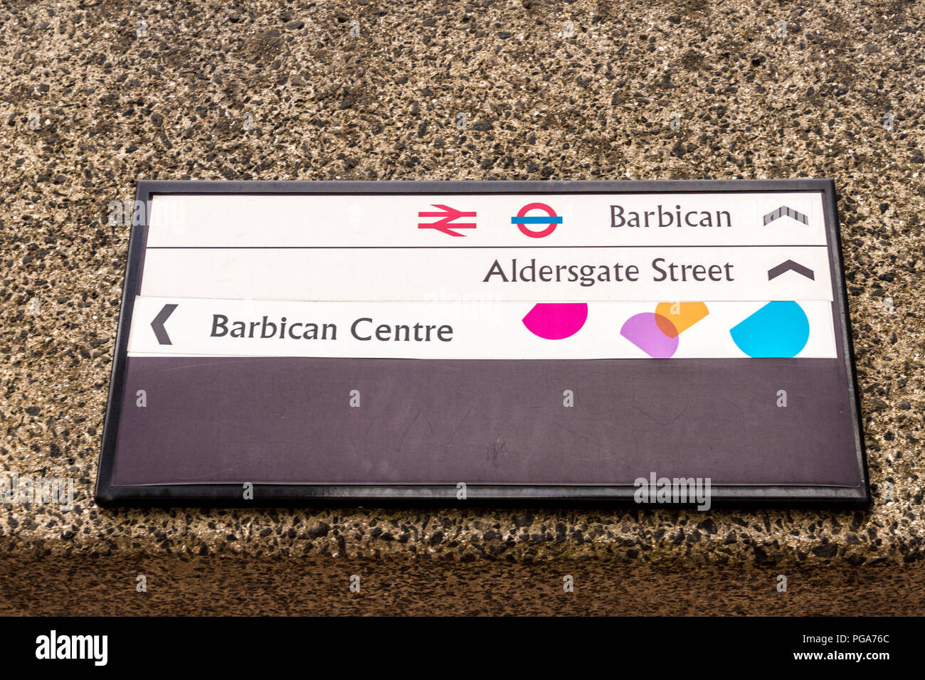 Barbican station hi-res stock photography and images - Alamy