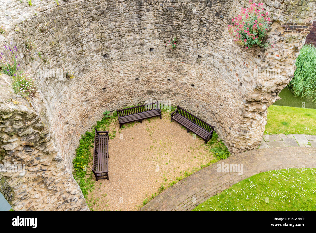 A typical view in the barbican area in london Stock Photo - Alamy