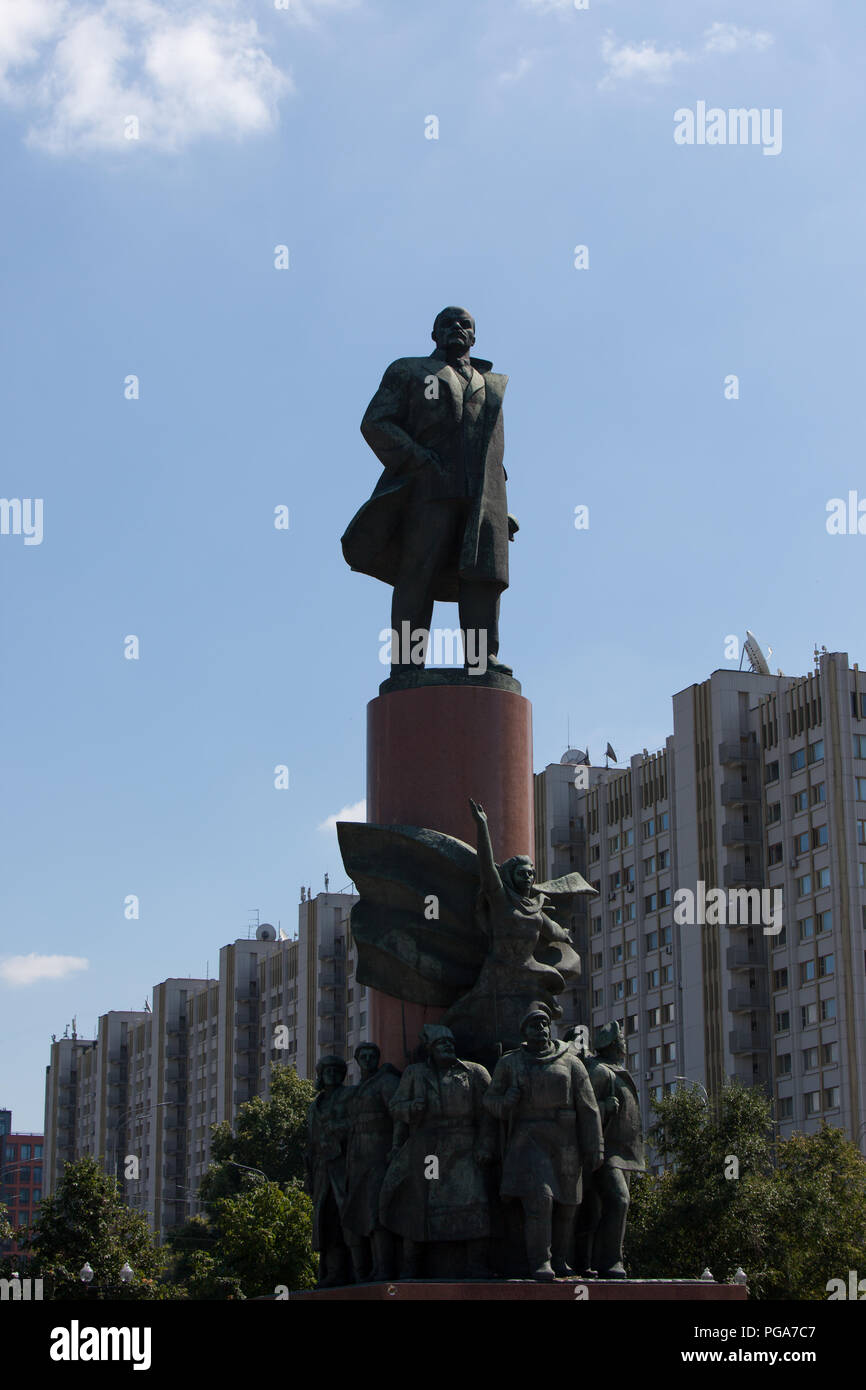 Lenin Statue from Moscow, Russia Stock Photo - Alamy