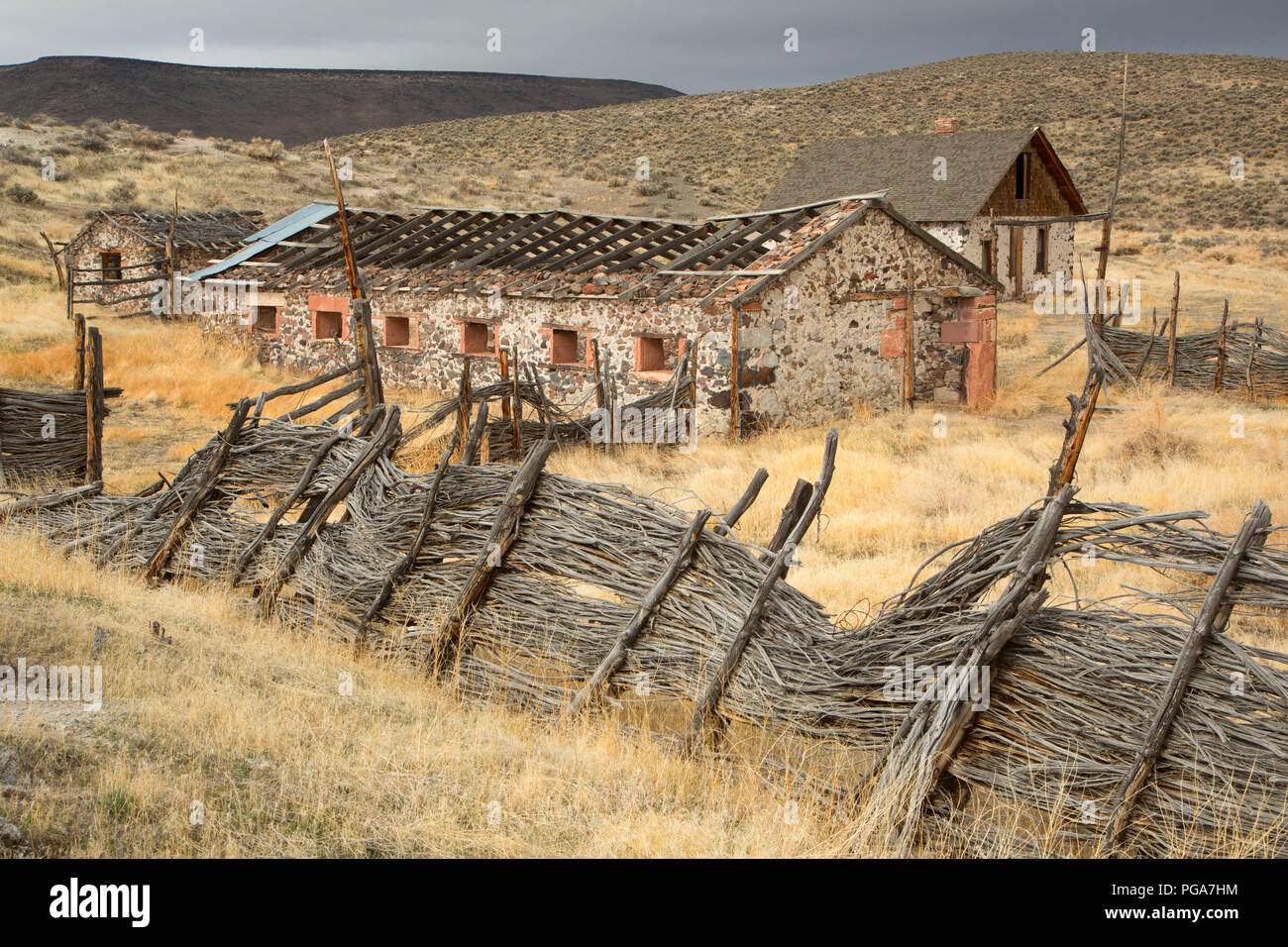 Kinney Camp, Sheldon National Wildlife Refuge, Nevada Stock Photo - Alamy