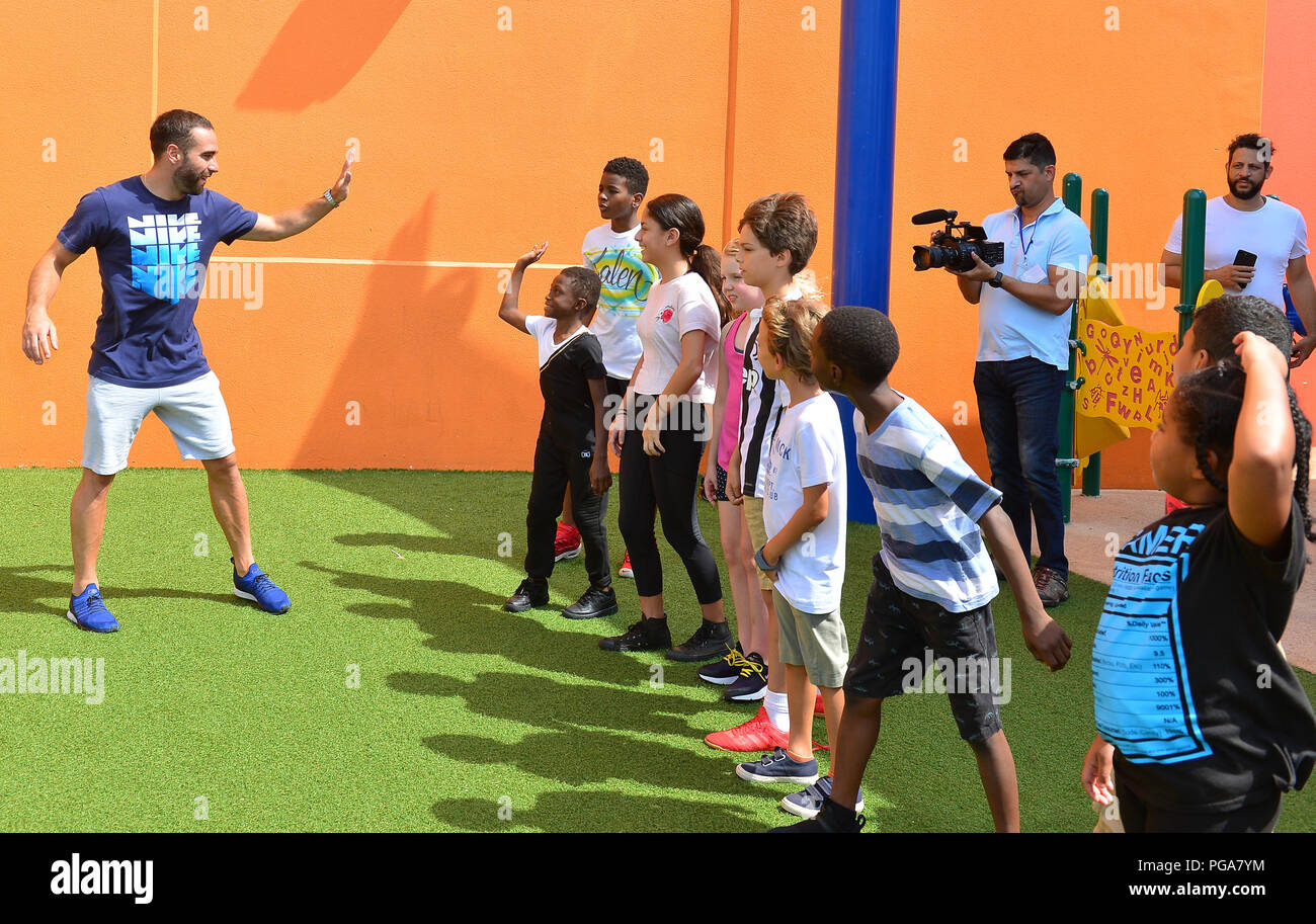 Soccer superstar 'Real Madrid's' Dani Carvajal visit summer camp ...