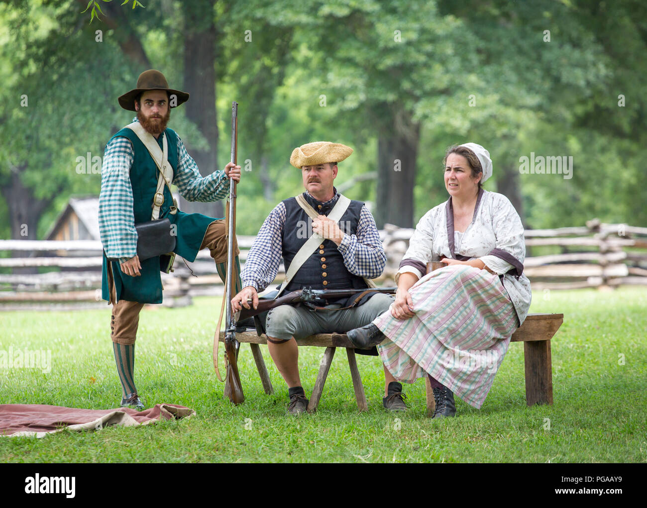 Living history farm hi-res stock photography and images - Alamy