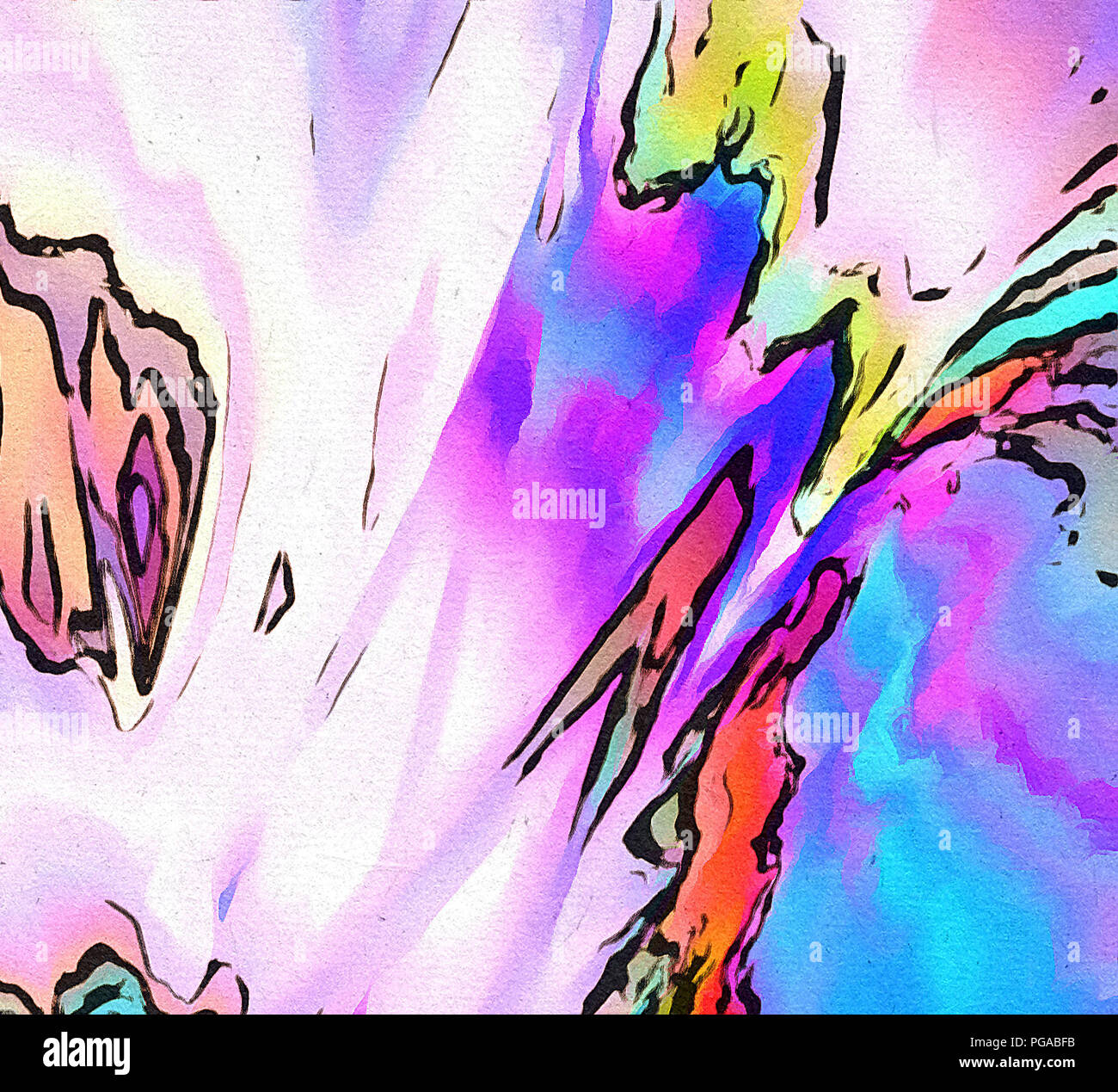 Abstract painting, Wall art, Canvas print, Oil paint, Modern drawing ...