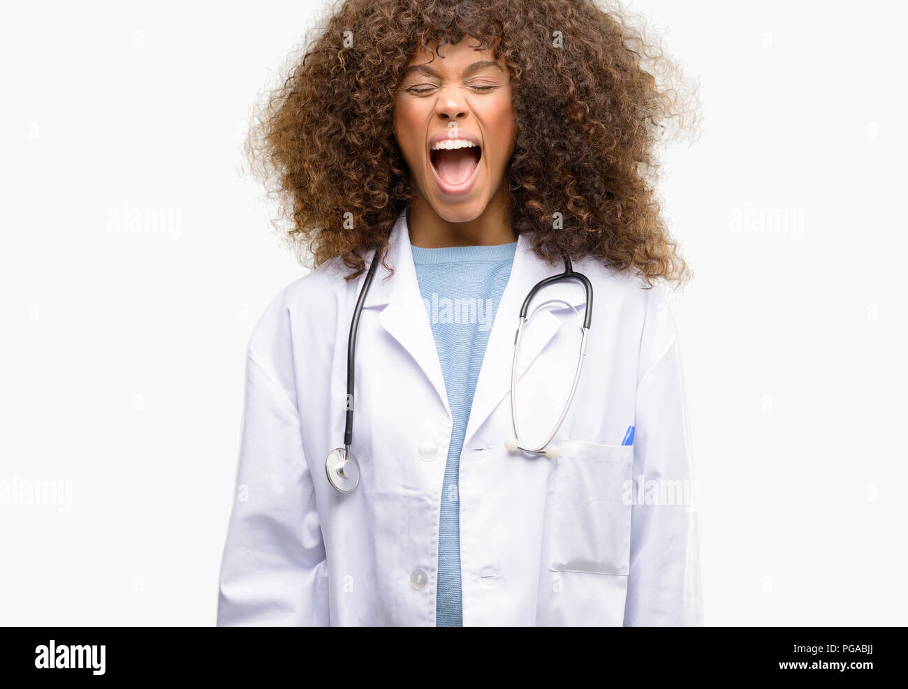 Exasperated doctor hi-res stock photography and images - Alamy
