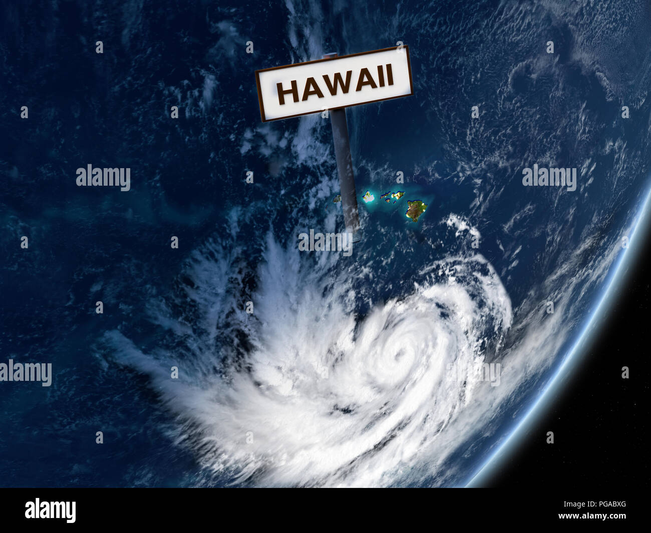 Hawaii severe weather hi-res stock photography and images - Alamy