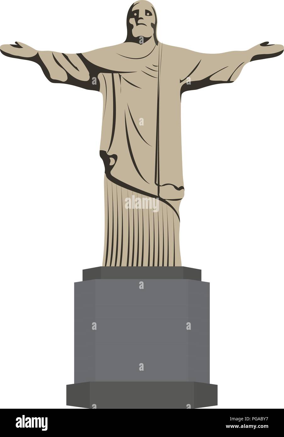 cristo religion statue history sculpture Stock Vector Image & Art - Alamy