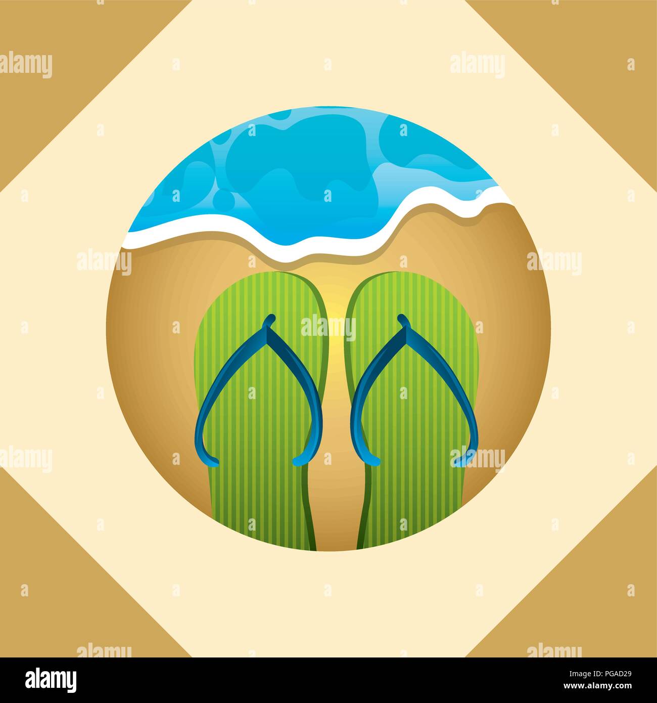 summer time concept Stock Vector Image & Art - Alamy