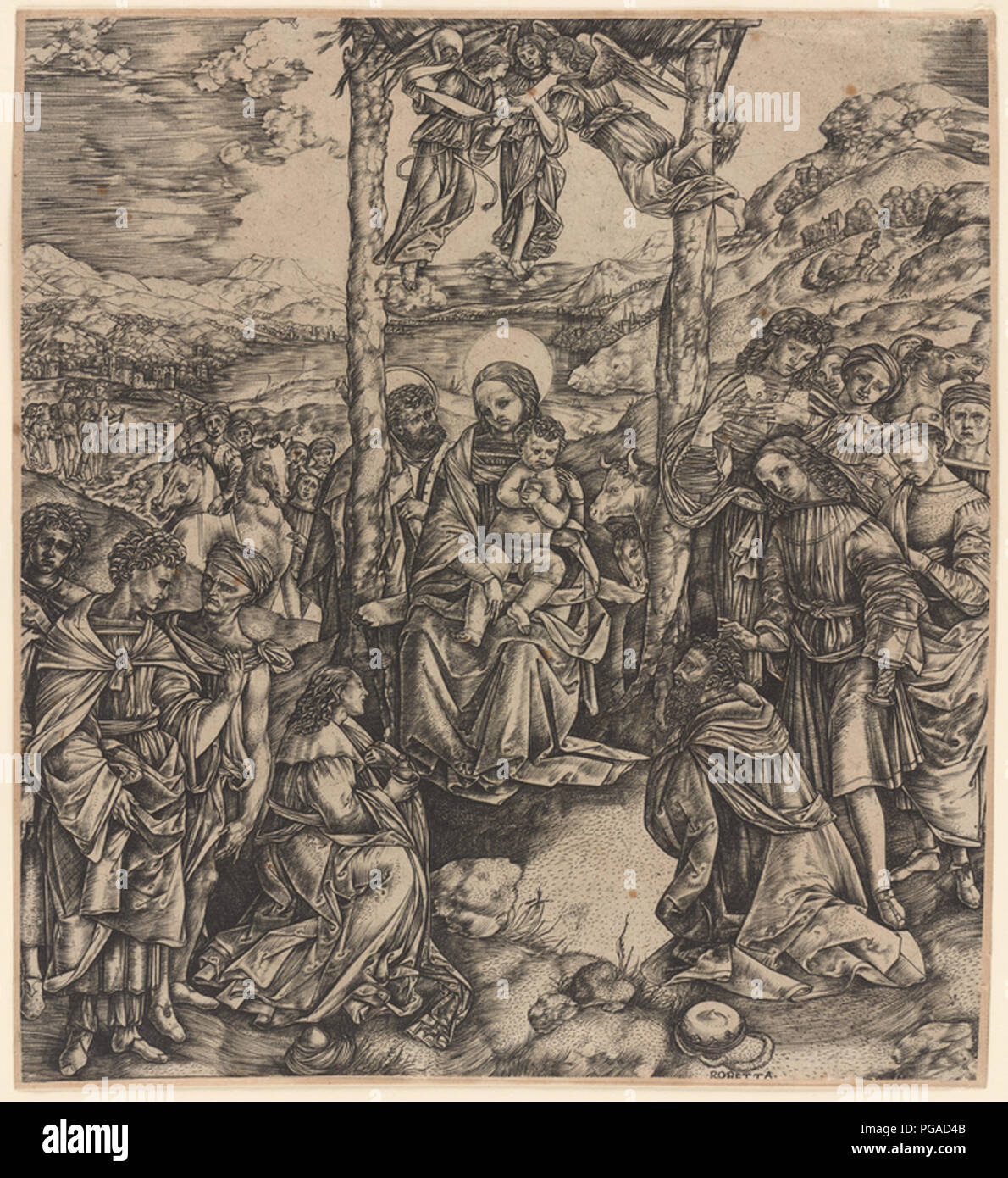 vintage religious artwork Stock Photo - Alamy