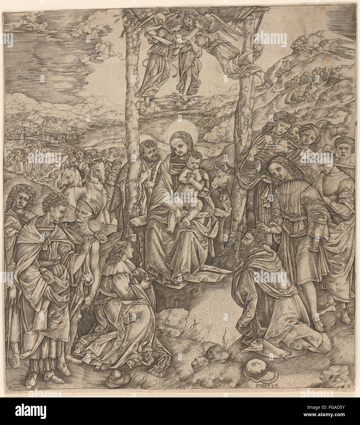 vintage religious artwork Stock Photo - Alamy