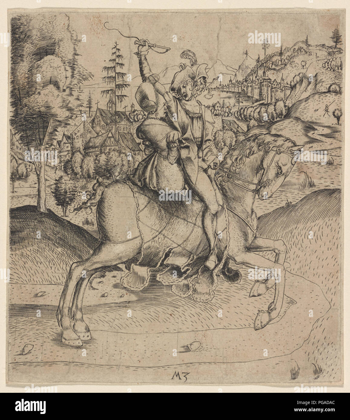 vintage mythological panel artwork Stock Photo - Alamy