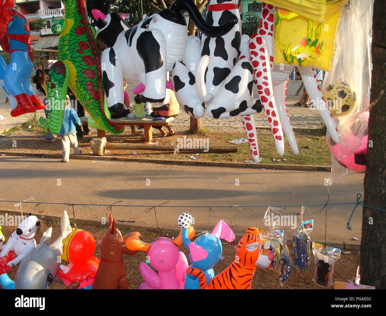 Inflatable toys, São Paulo, Brazil Stock Photo - Alamy