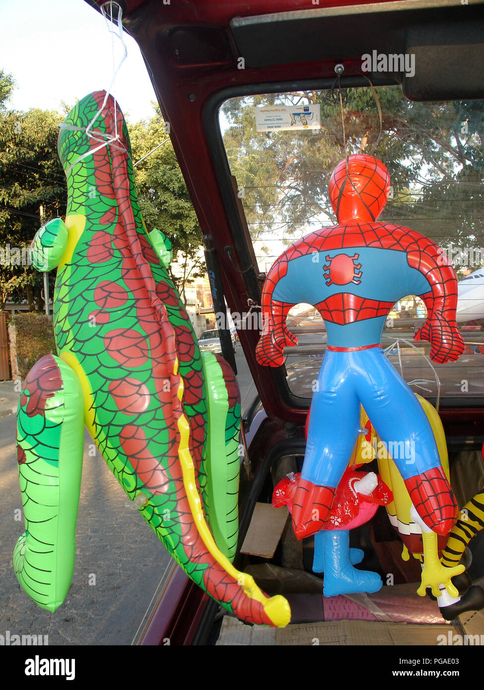 Inflatable dinosaurs hi-res stock photography and images - Alamy